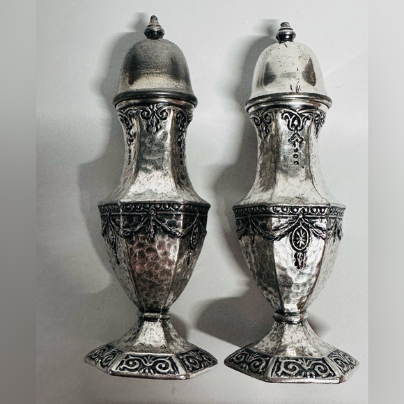 Dining | Vintage Silver Plated Salt Pepper Shakers | Poshmark